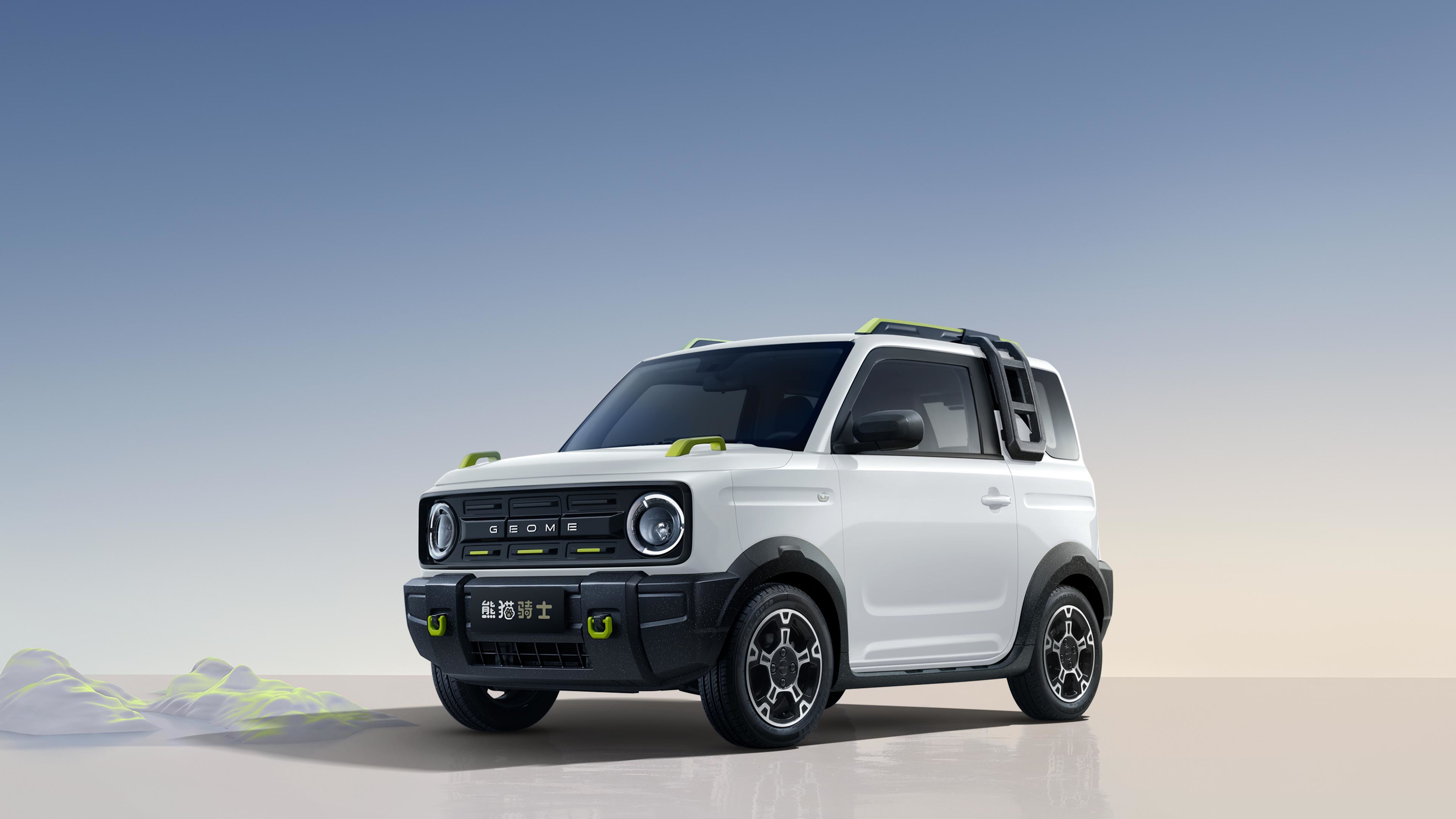 2023 Mini Electric Car Tiny Chinese EV With A Bronco Face At Geely ...